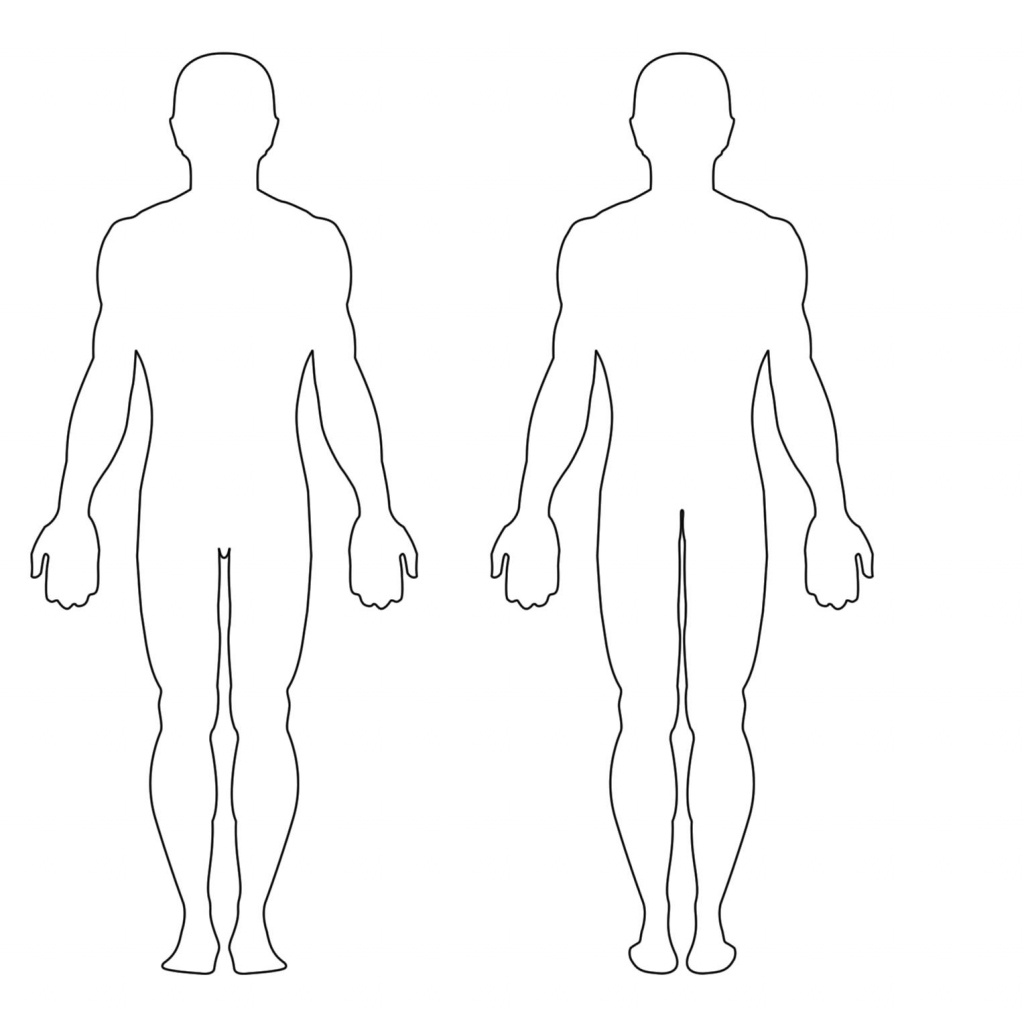 Printable Body Maps Free Printable Maps